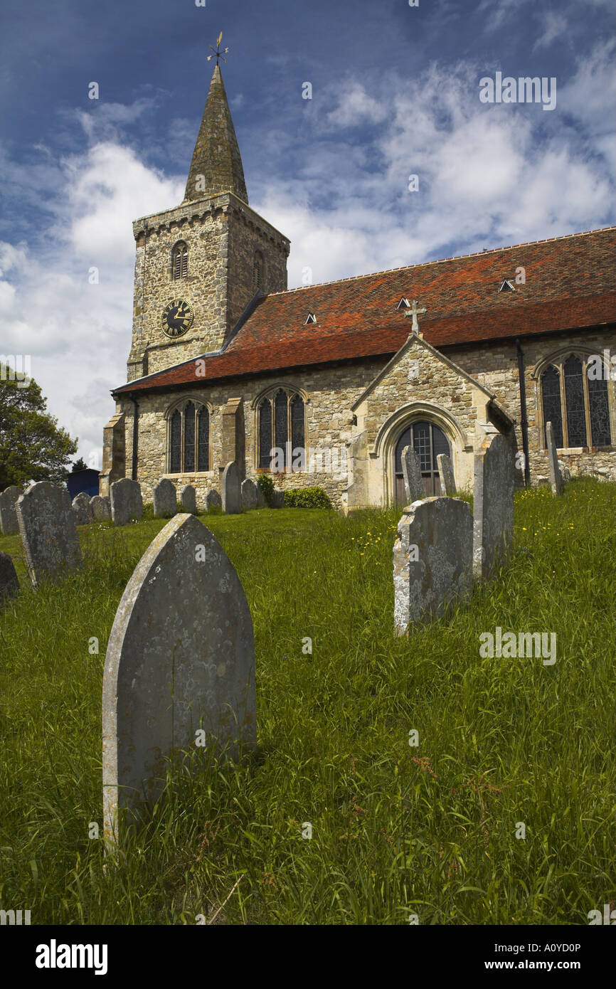 Brading church hi-res stock photography and images - Alamy