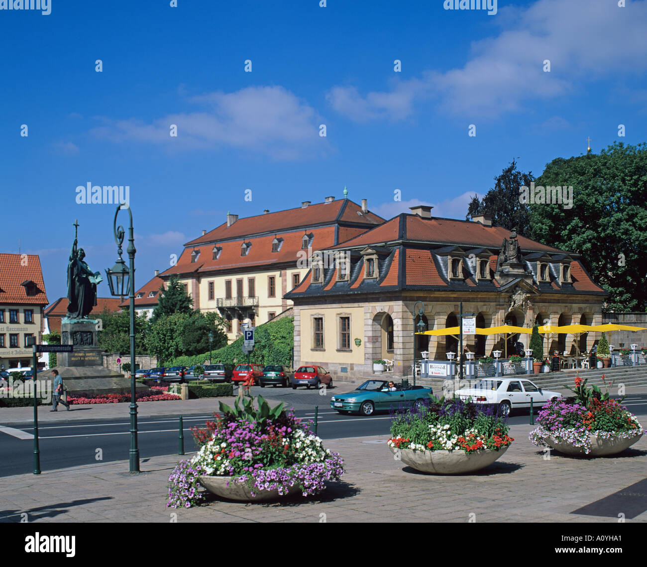 Europa Europe Germany Deutschland Hessen Hesse Fulda Hauptwache Guard ...