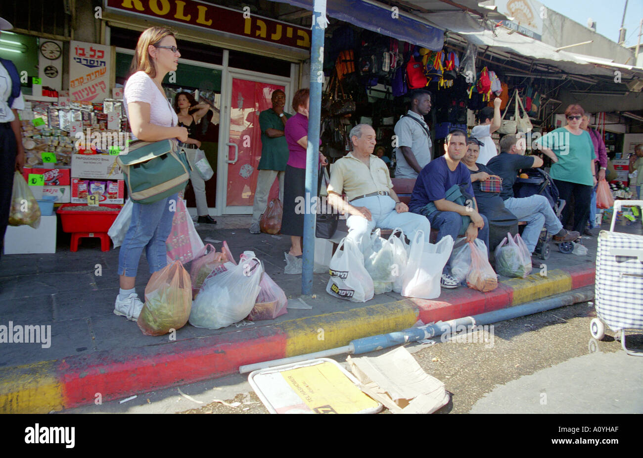 Market Bus Station P T 1 Stock Photo - Alamy