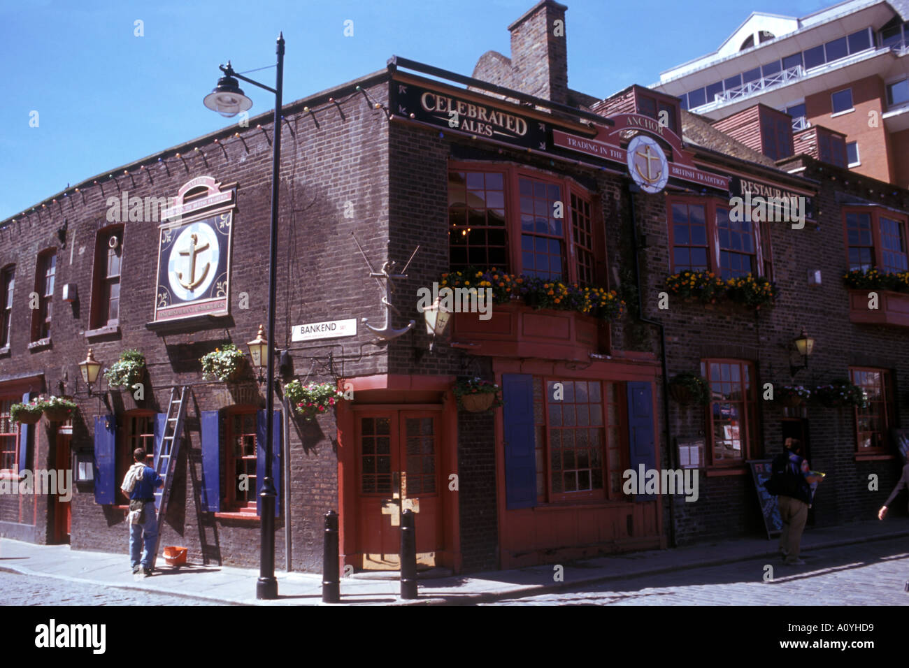 London Pub in Lambeth, London Stock Photo - Alamy