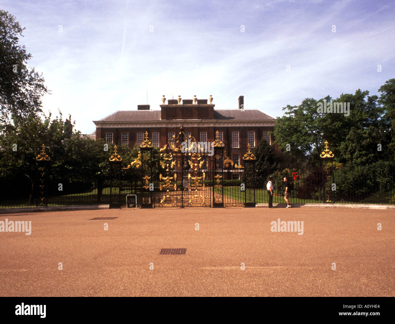 Kensington Palace, Home of the late Princess Diana London Stock Photo ...