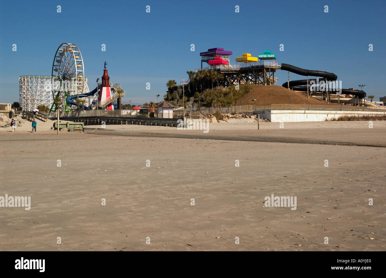Family Kingdom Amusement Park Myrtle Beach South Carolina USA Stock ...