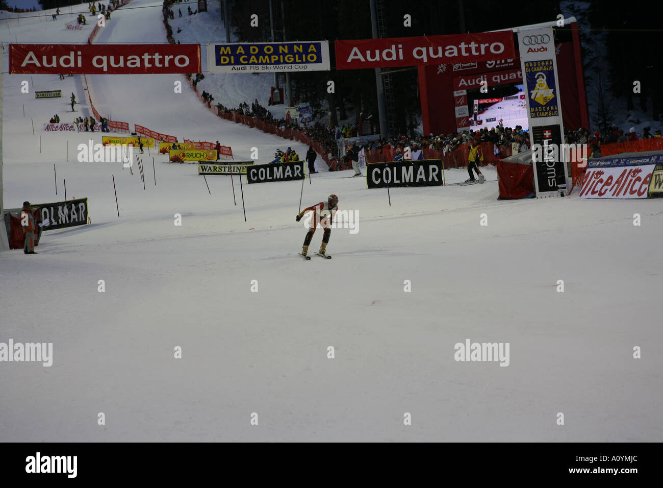 3 Tre ski run World Championship Madonna di Campiglio Trentino Alto ...