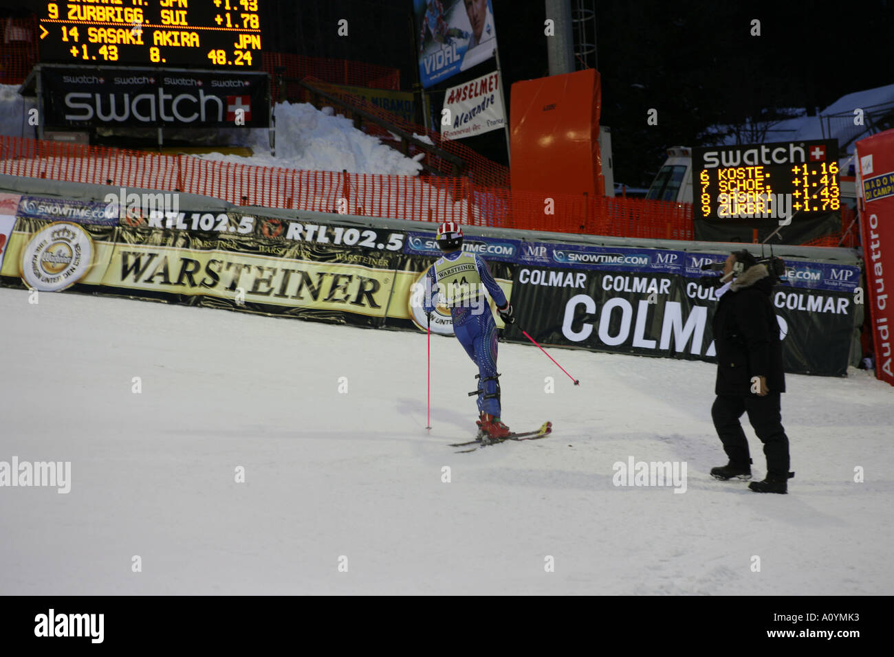 3 Tre ski run World Championship Madonna di Campiglio Trentino Alto ...