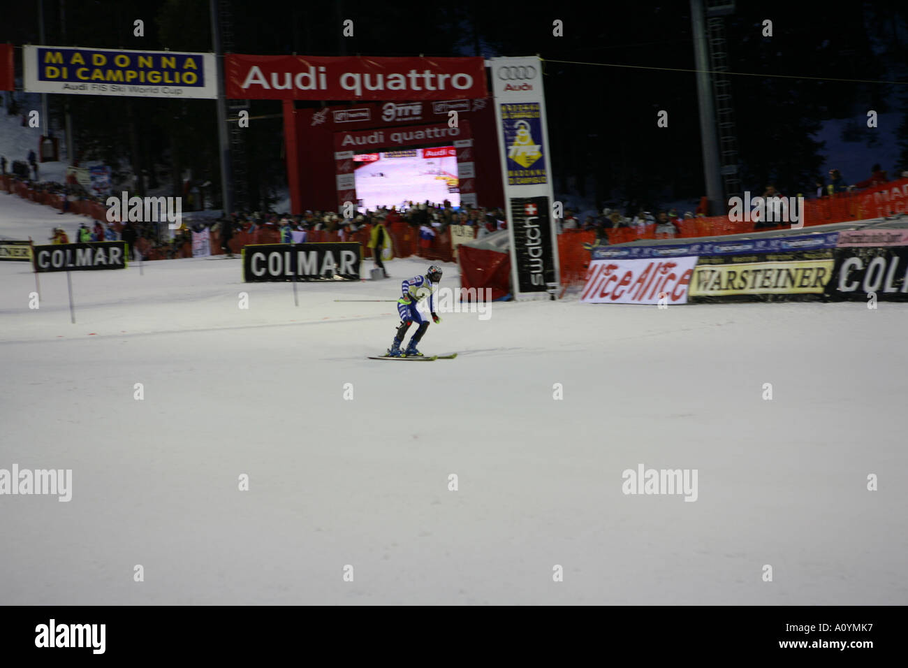 3 Tre ski run World Championship Madonna di Campiglio Trentino Alto ...