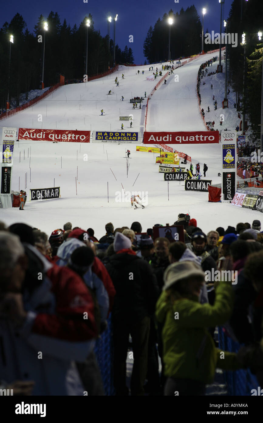 3 Tre ski run World Championship Madonna di Campiglio Trentino Alto ...