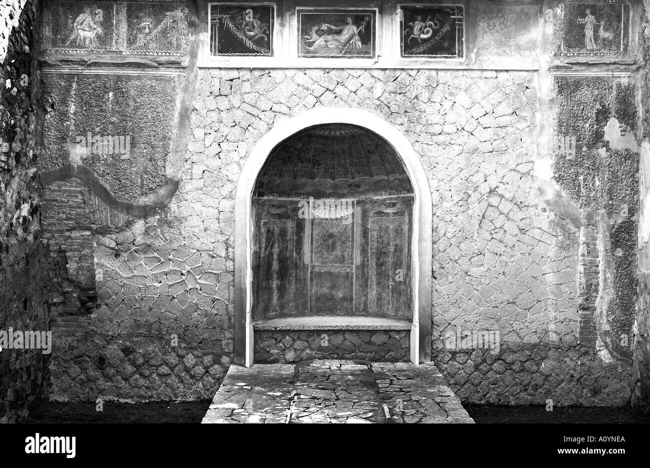 Herculaneum eruption painting hi-res stock photography and images - Alamy