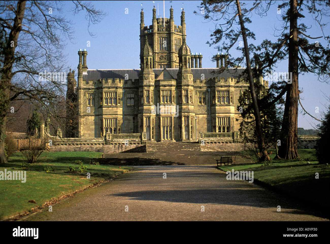 Margam Castle Margam country park Wales UK Great Britain 4 Stock Photo ...