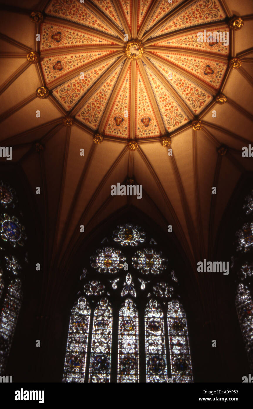 Chapter House, York Minster, York, England Stock Photo - Alamy