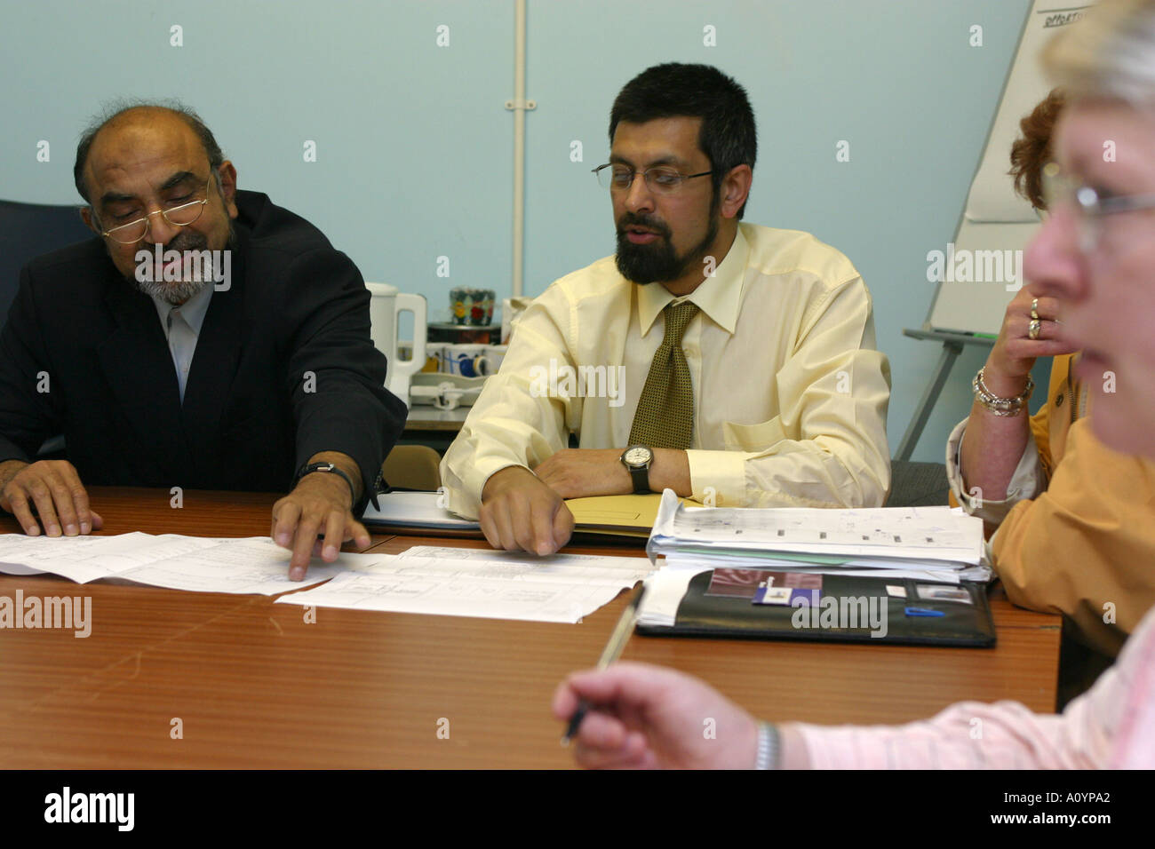 community group engaged in a planning meeting Stock Photo - Alamy