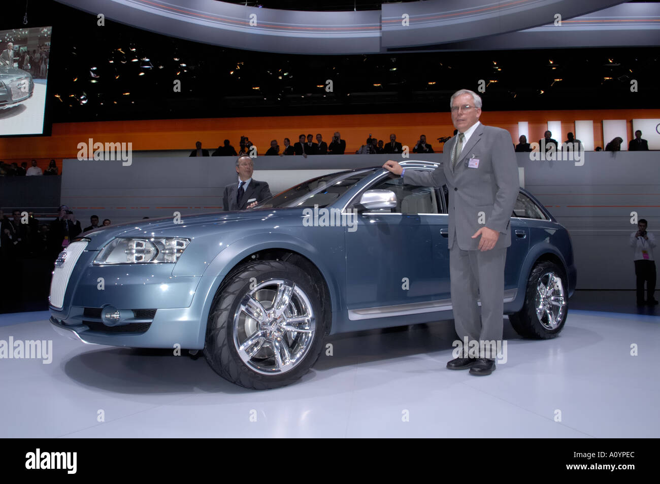 Introduction of the Audi Allroad Quattro concept car at the North ...