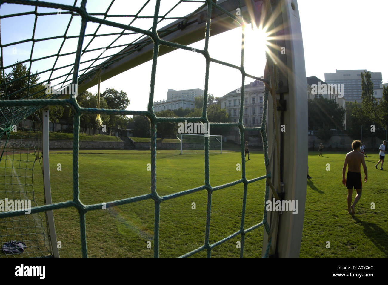 Footballer back hi-res stock photography and images - Alamy