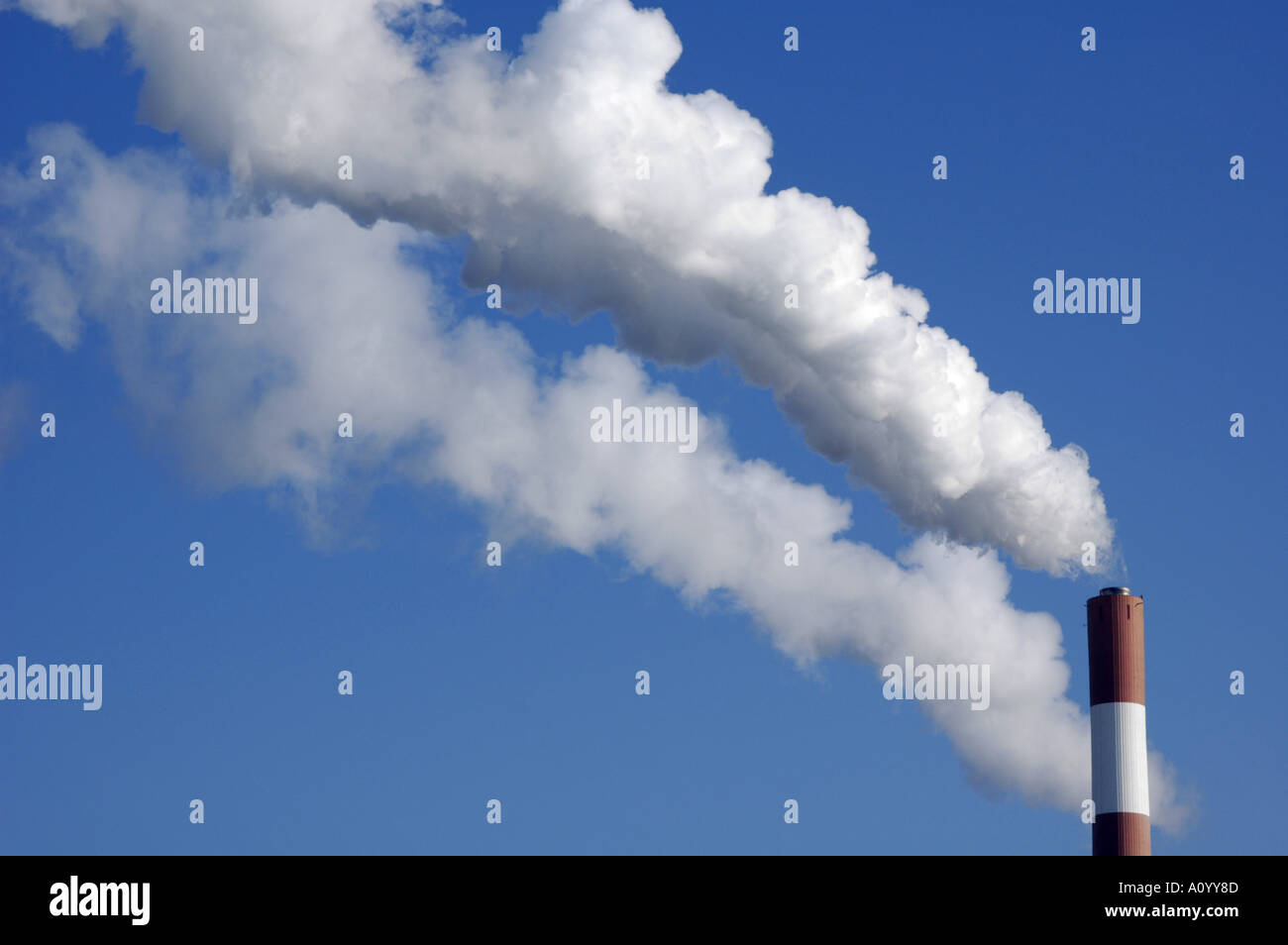 chimney with smoke Stock Photo - Alamy
