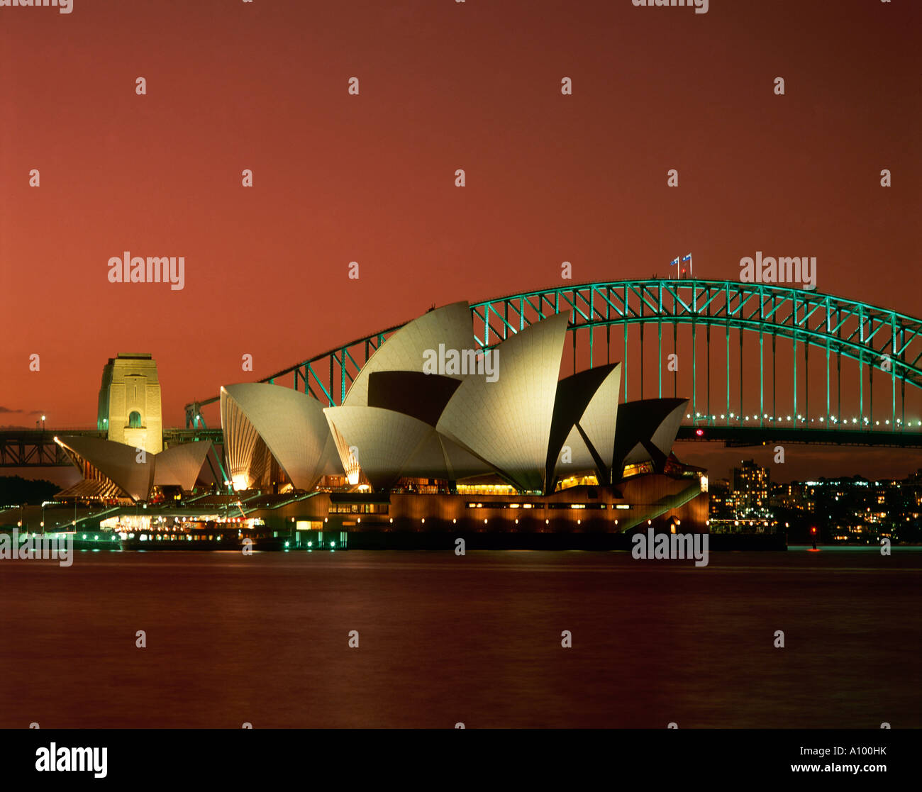 View of the Sydney Opera House designed by Jorn Utzon 1956 completed ...