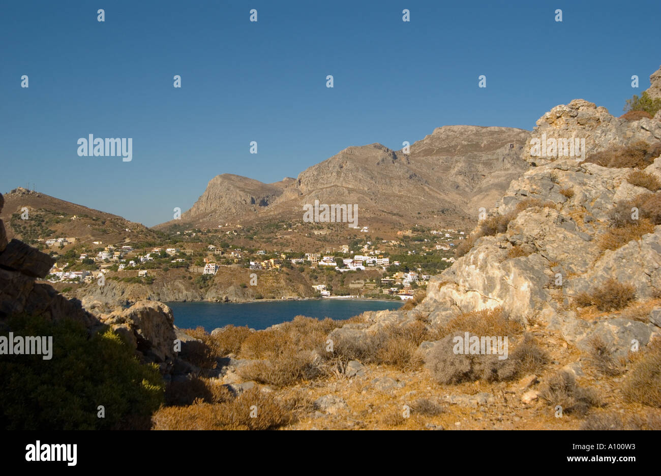 Views from the Greek holiday island of Kalymnos Stock Photo - Alamy
