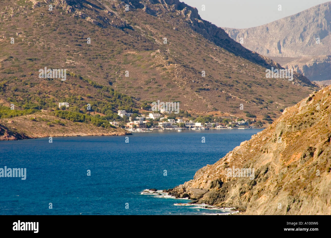 Views from the Greek holiday island of Kalymnos Stock Photo - Alamy