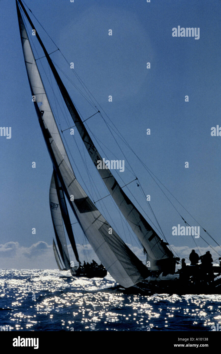 Sailboat racing hi-res stock photography and images - Alamy