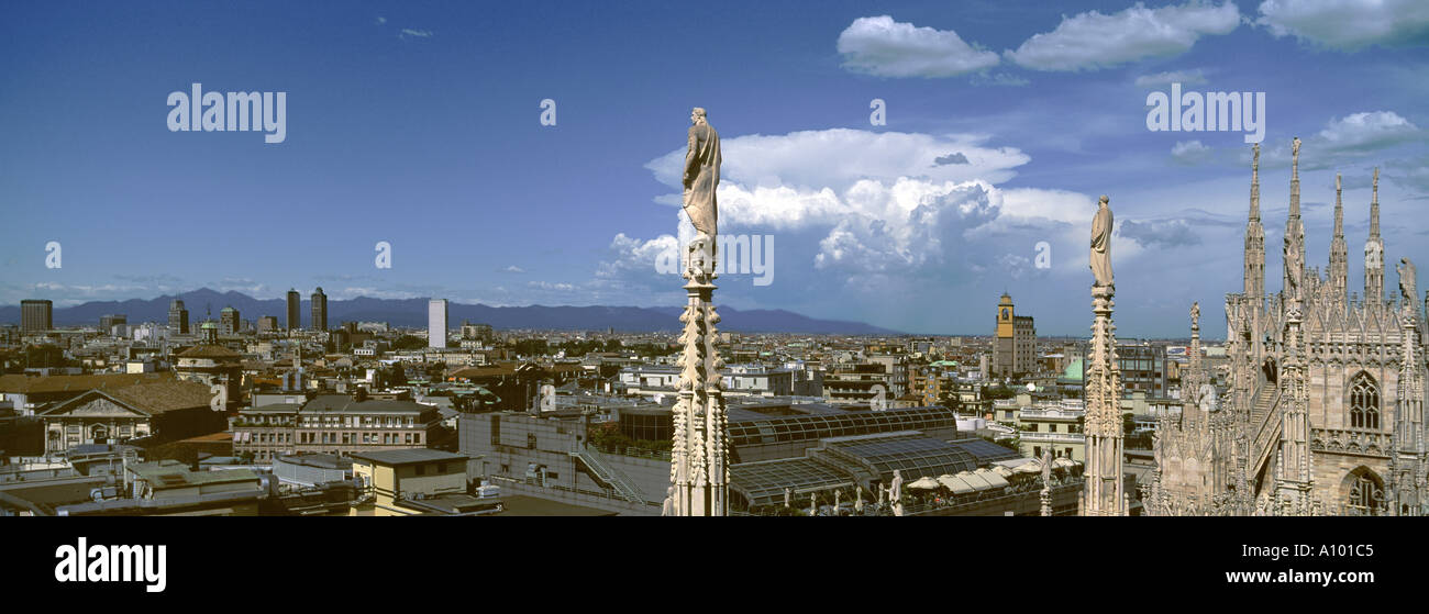 Milano overview hi-res stock photography and images - Alamy