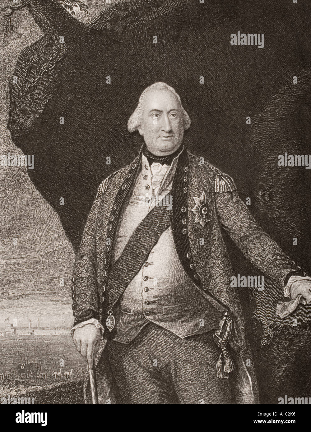 Charles Cornwallis, 1st Marquis and 2nd Earl Cornwallis, 1738 - 1805 ...