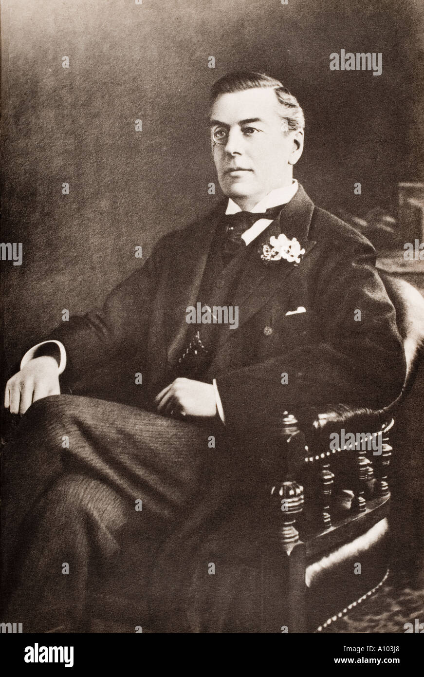 Father of neville chamberlain hi-res stock photography and images - Alamy