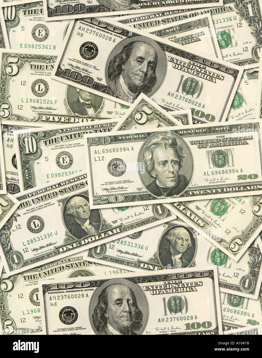 American dollar bills Stock Photo - Alamy