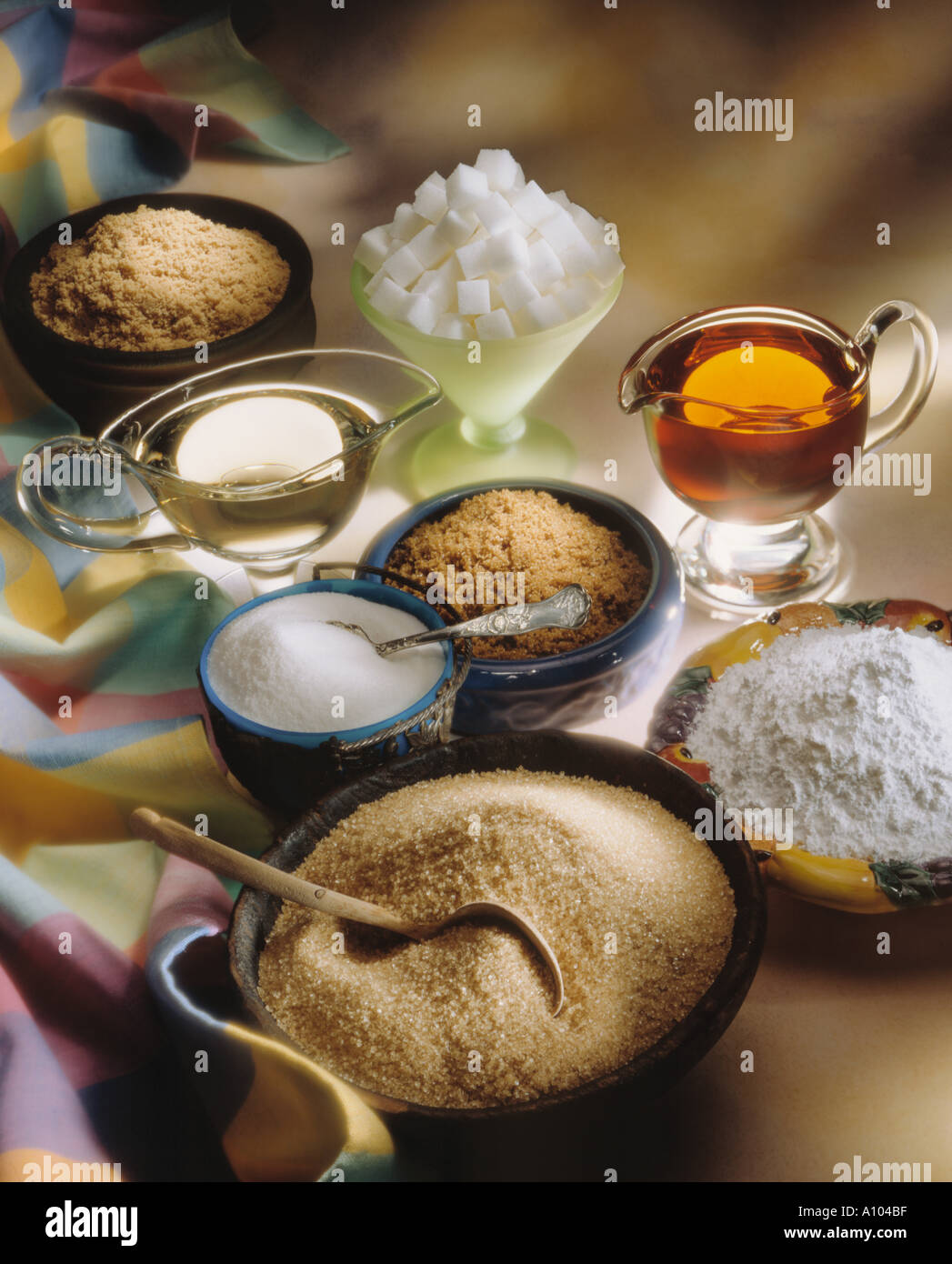 Different sugars hi-res stock photography and images - Alamy