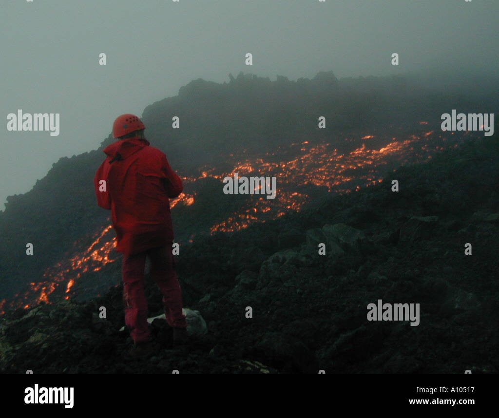 vanuatu lopevi tetarwe crater Stock Photo - Alamy