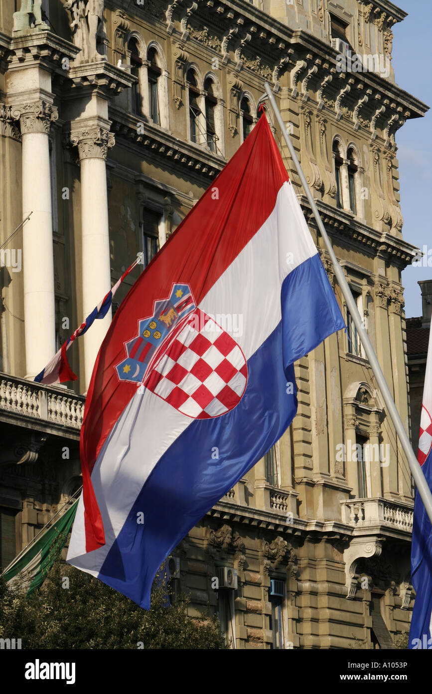 Croatian flag hi-res stock photography and images - Alamy