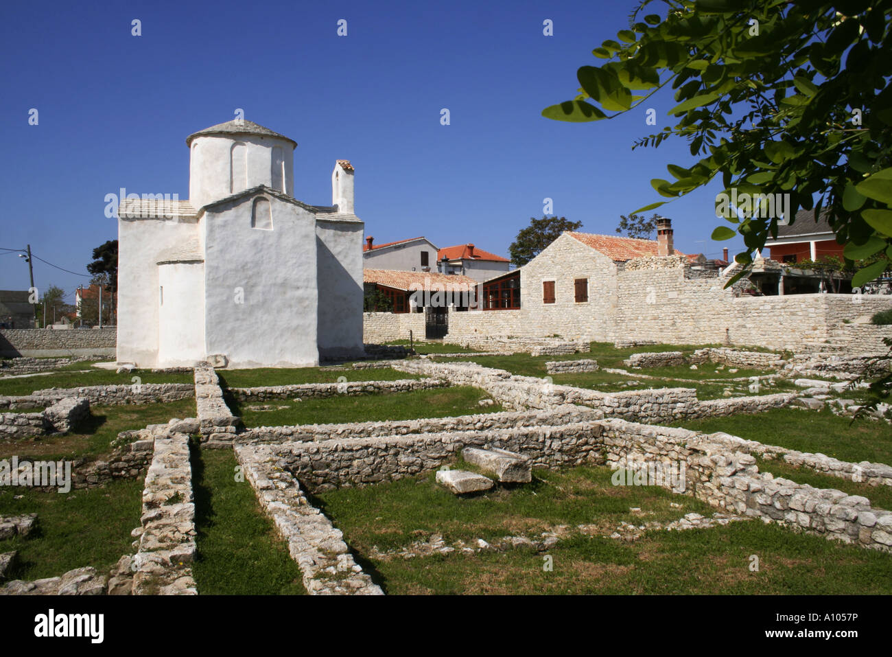 Holy Cross Church Nin Stock Photo - Alamy