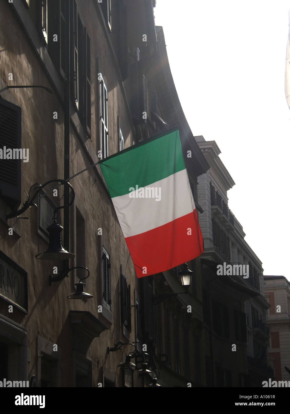 italian flag in rome Stock Photo - Alamy