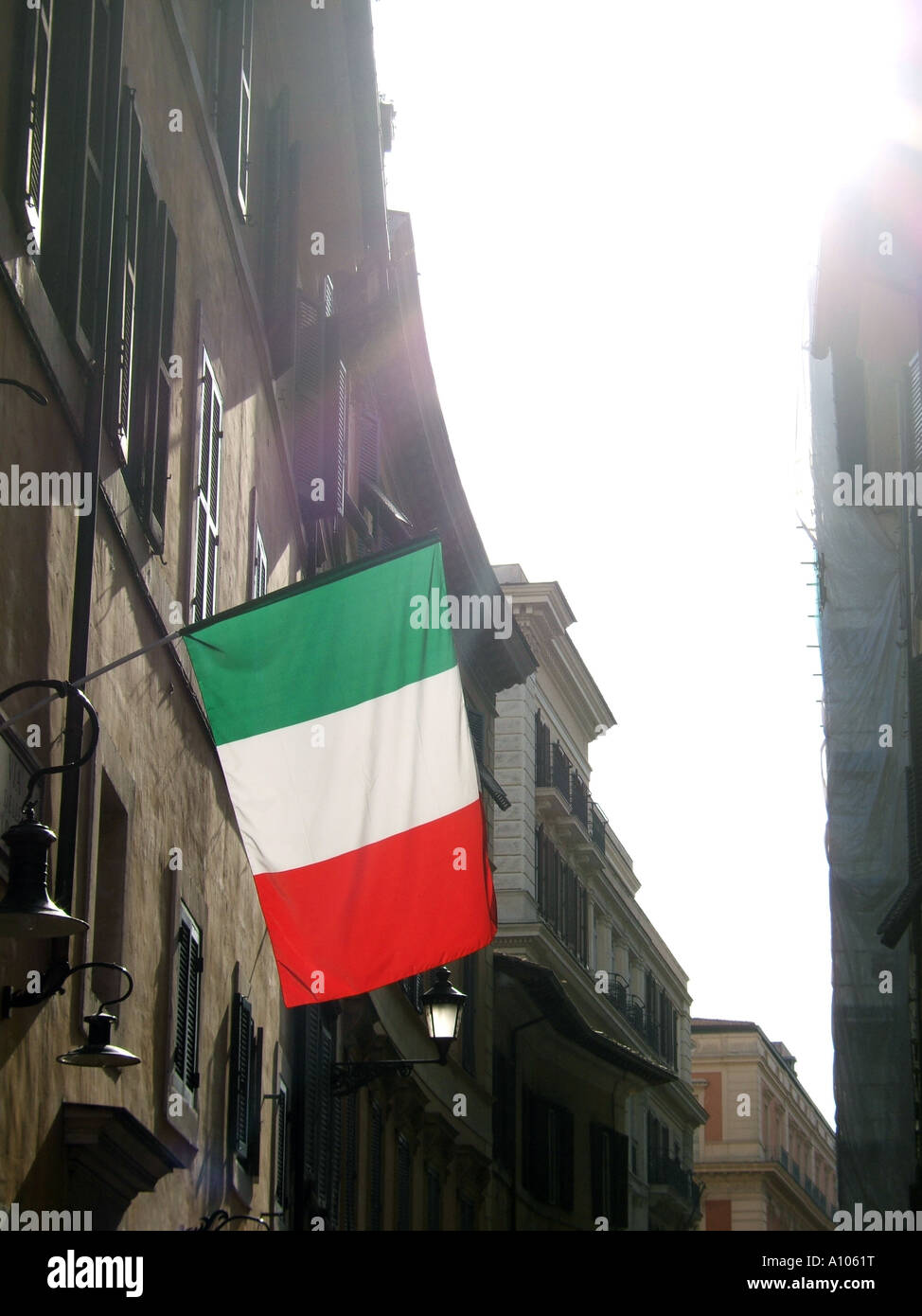 italian flag in rome Stock Photo - Alamy