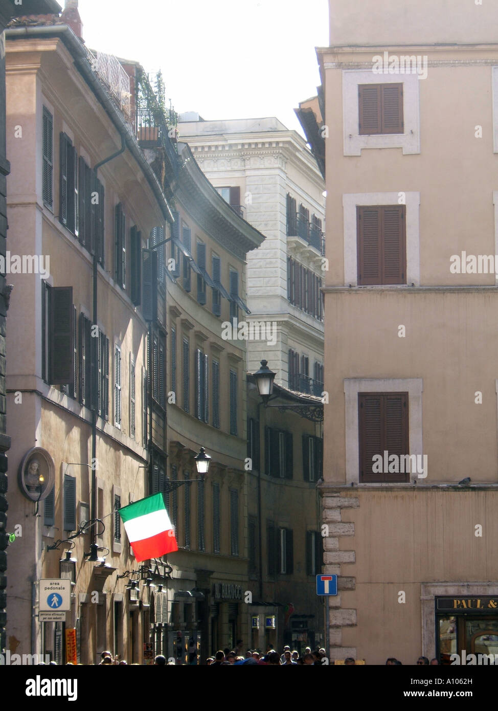 italian flag in rome Stock Photo - Alamy