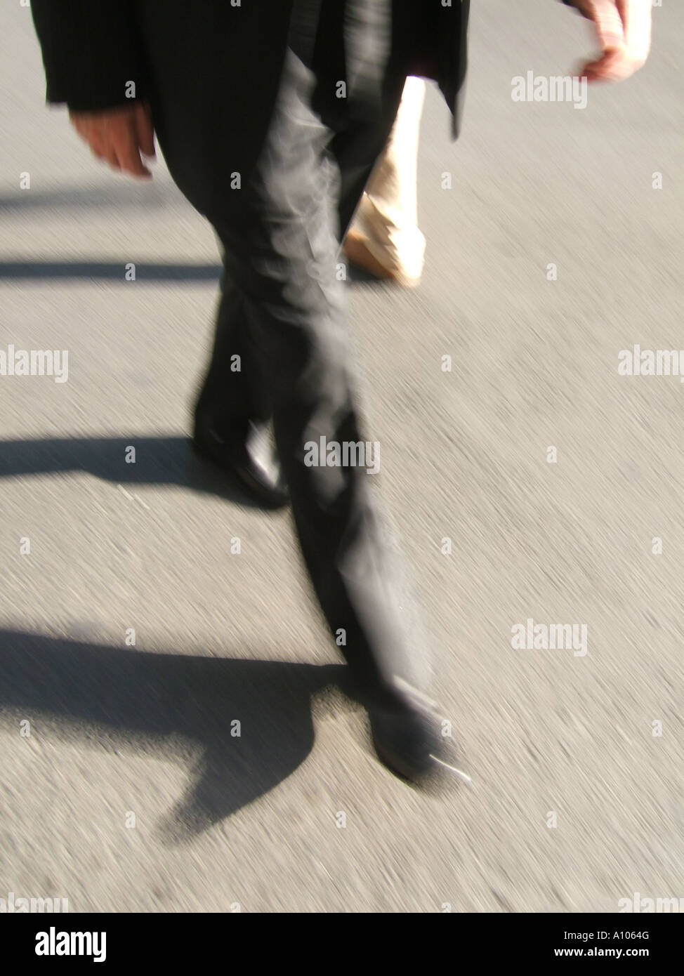 commuter in town Stock Photo - Alamy