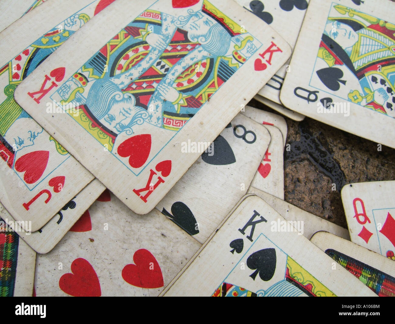 Bad good luck playing cards hi-res stock photography and images - Alamy