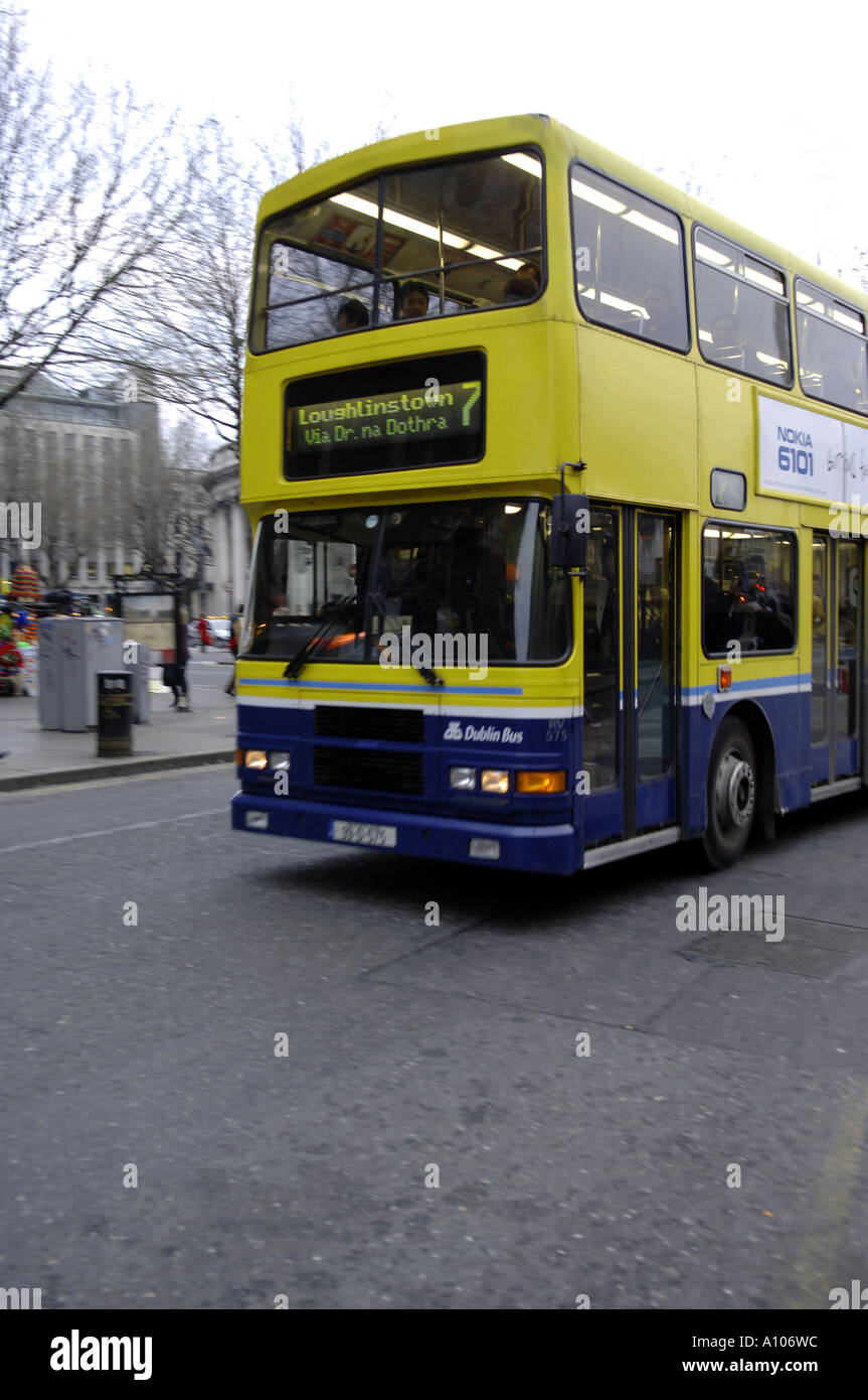 nitelink bus service bus dublin ireland eire green real sign basic ...