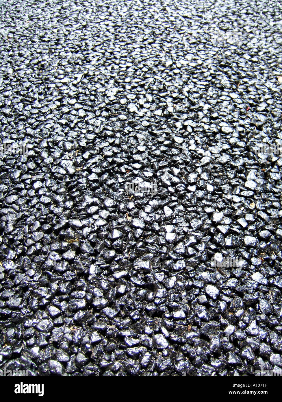 fresh tarmac on road surface Stock Photo - Alamy