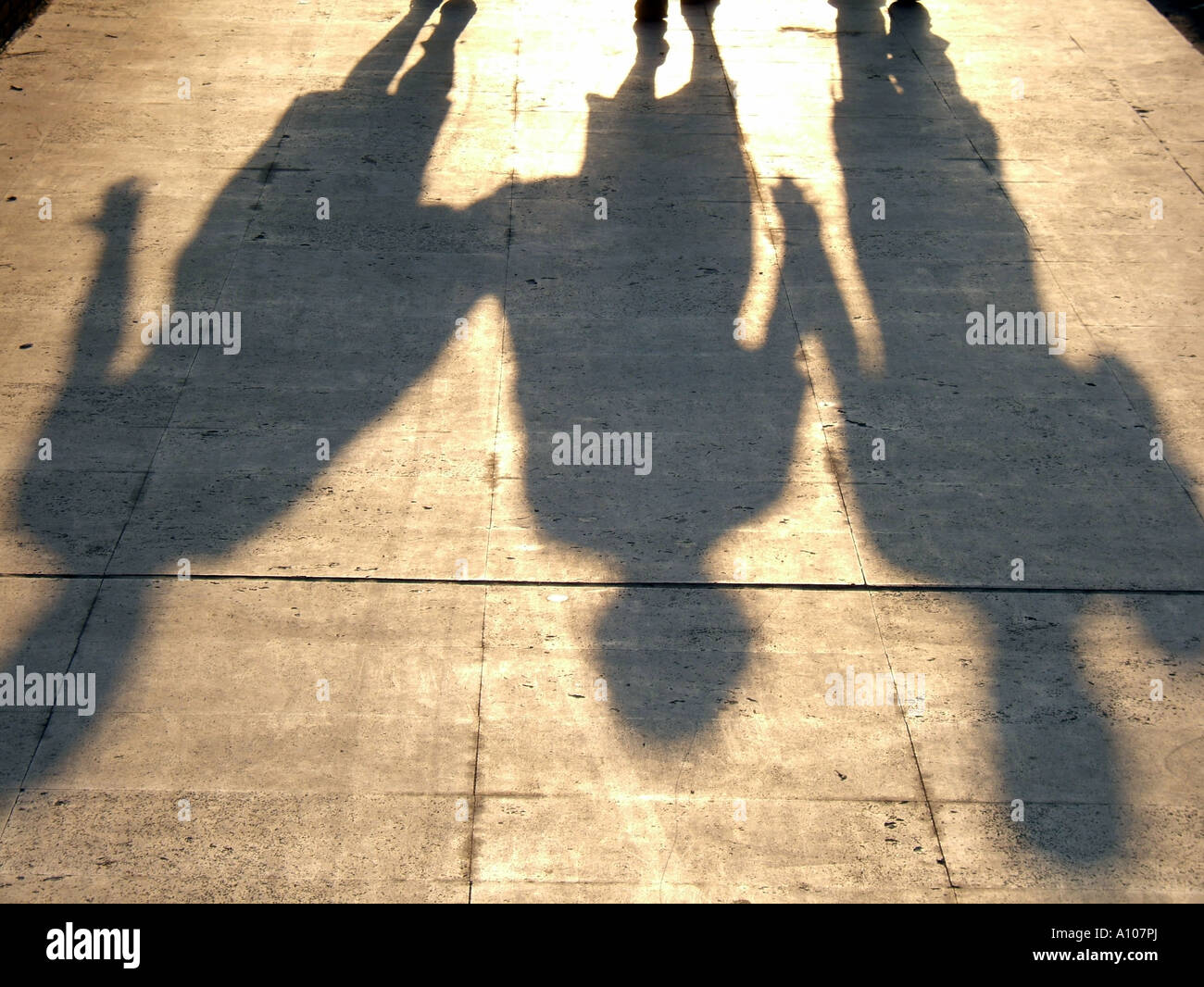 people's shadow on street Stock Photo - Alamy