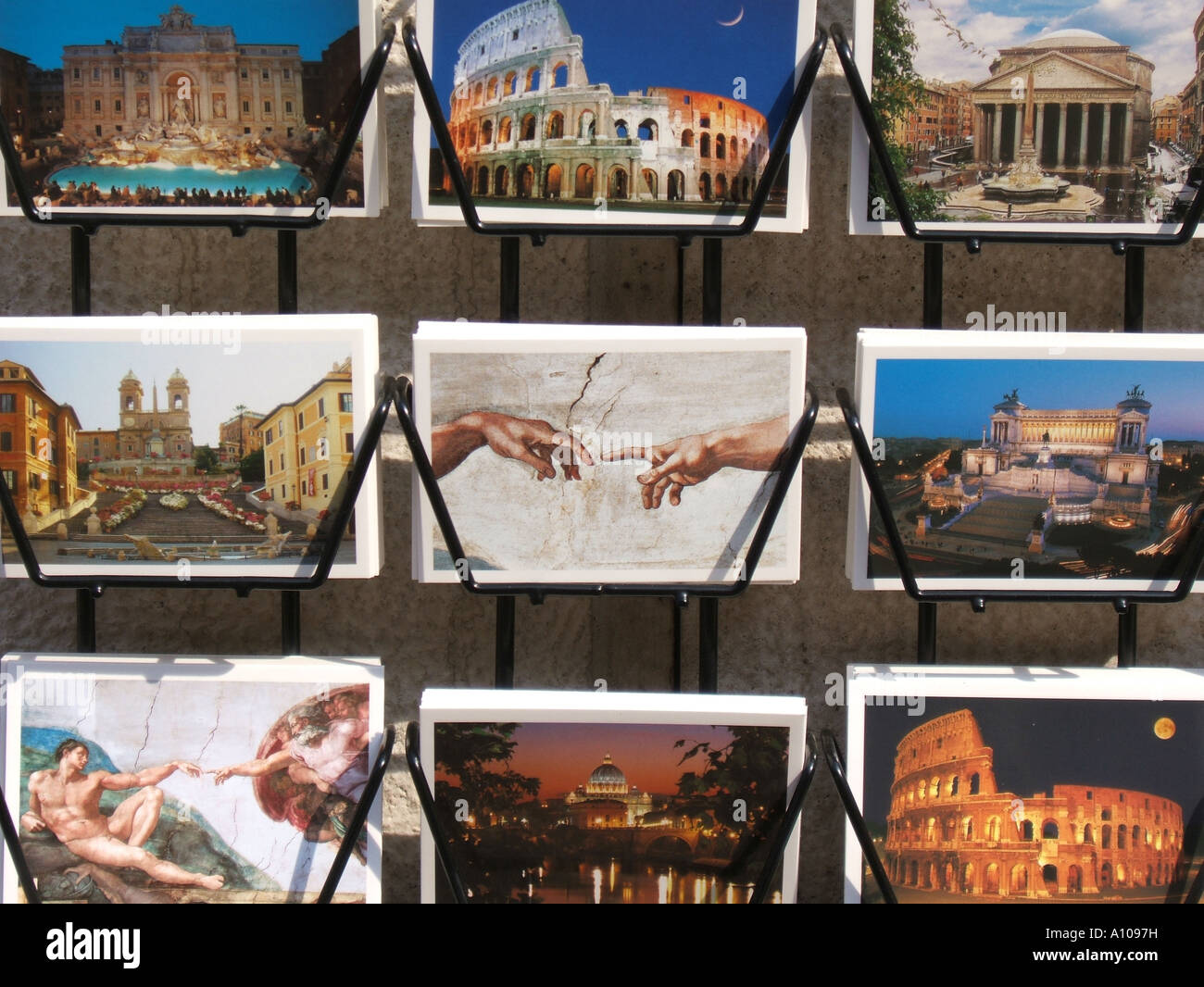 Colosseum rome italy roman postcards hi-res stock photography and ...