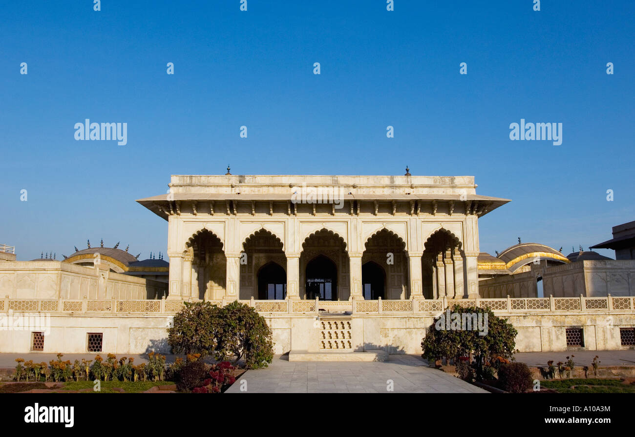 Facade of a fort, Khas Mahal, Agra Fort, Agra, Uttar Pradesh, India ...