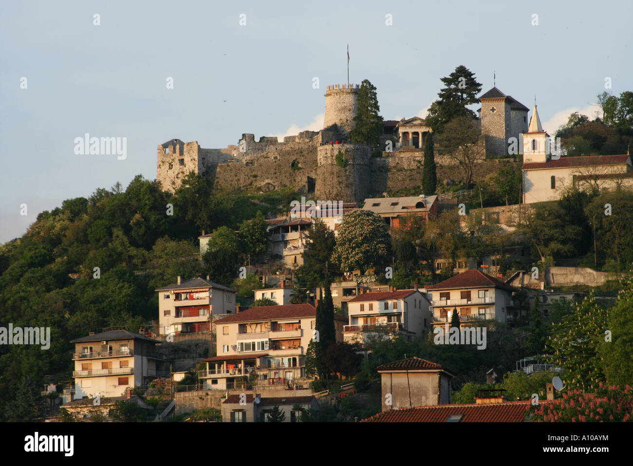 Trsat Castle Rijeka Stock Photo - Alamy