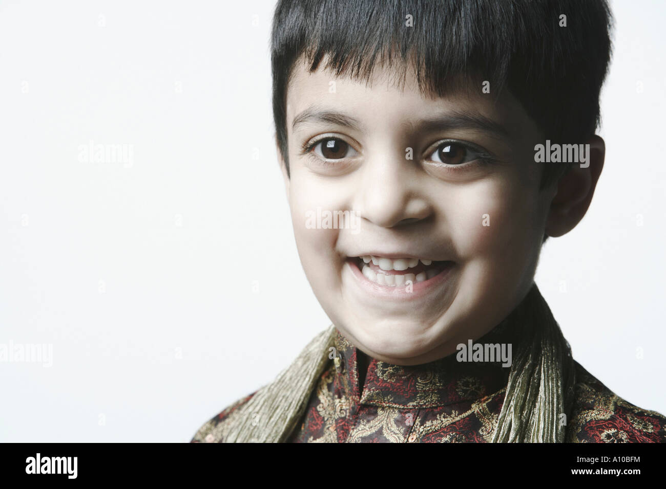Close-up of a boy smiling Stock Photo - Alamy