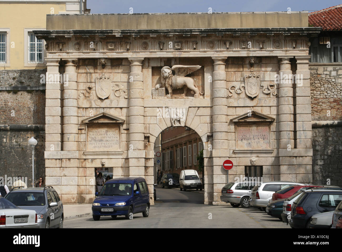 Land Gate Zadar Stock Photo - Alamy