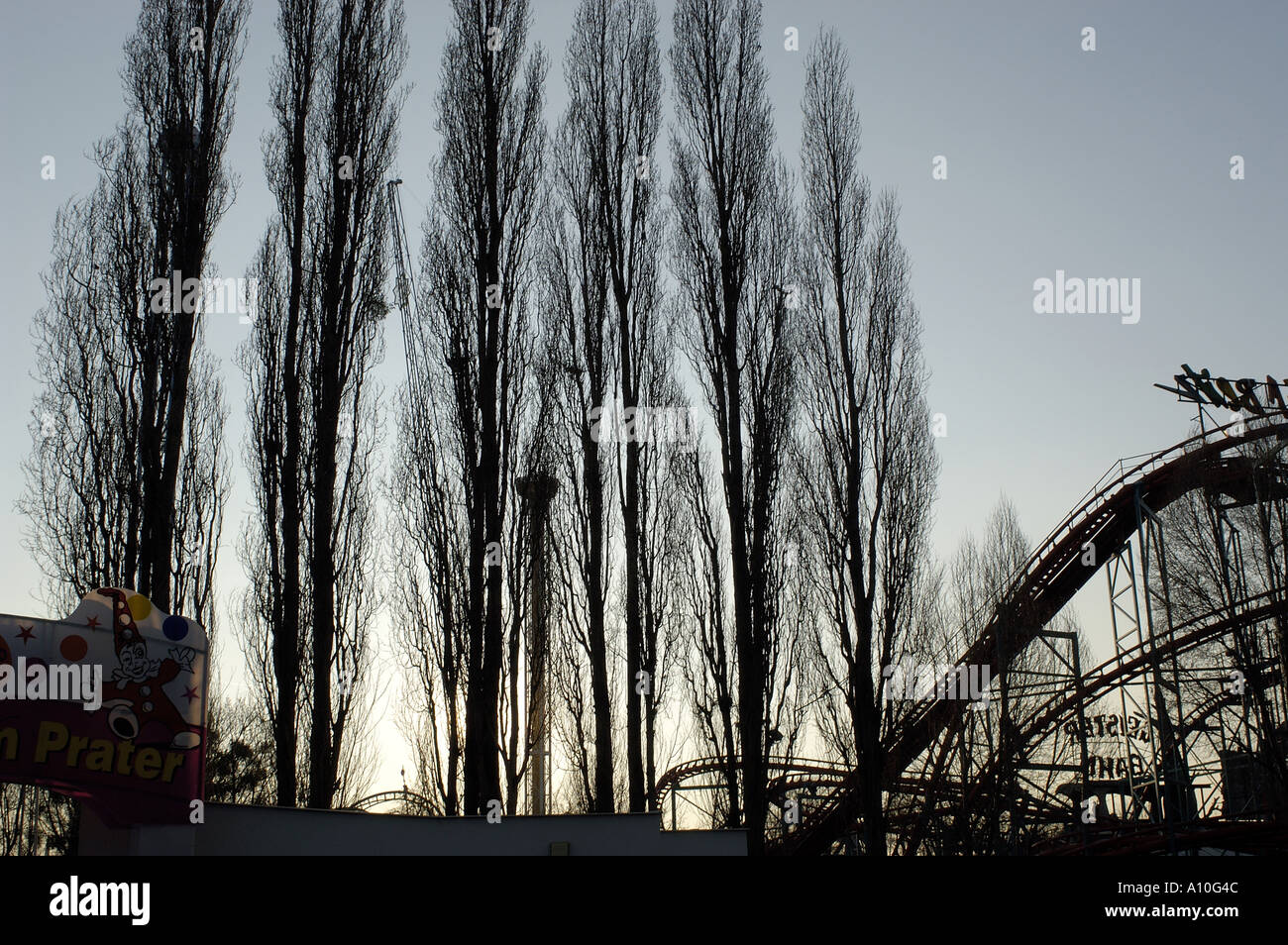 Prater park winter hi-res stock photography and images - Alamy