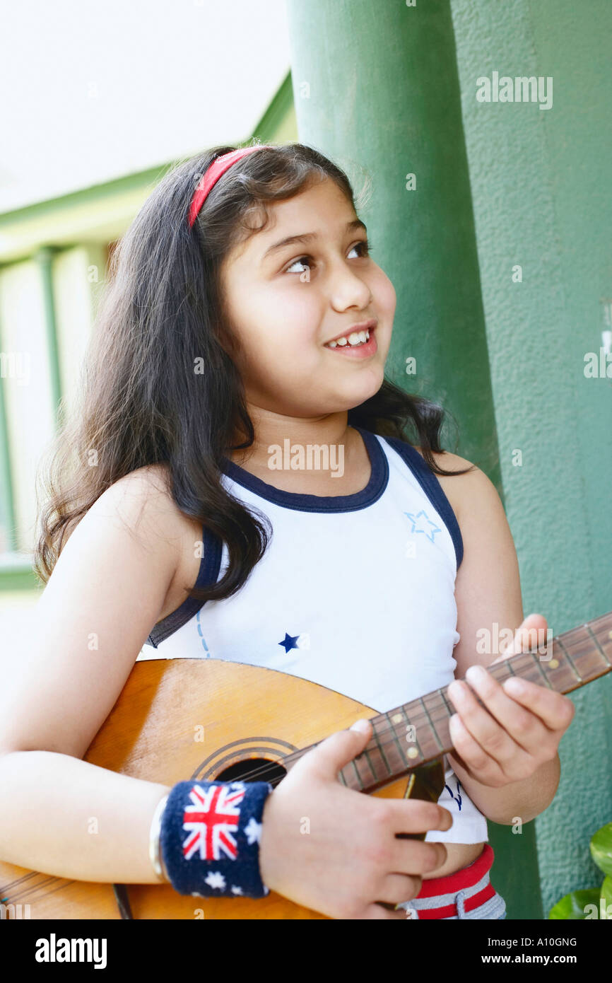 Mandolin playing girl hi-res stock photography and images - Alamy
