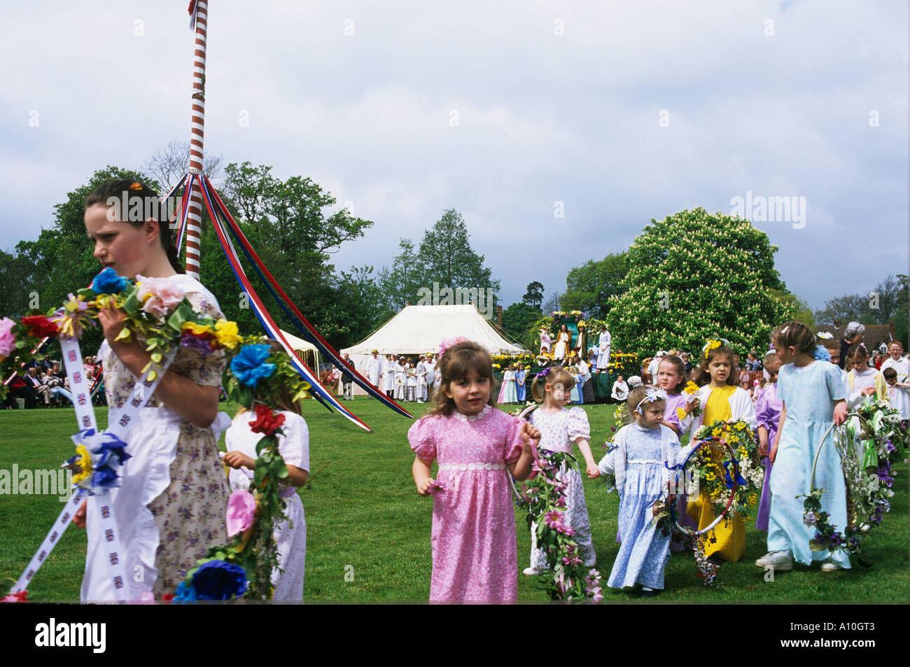 English folk dance may hi-res stock photography and images - Alamy