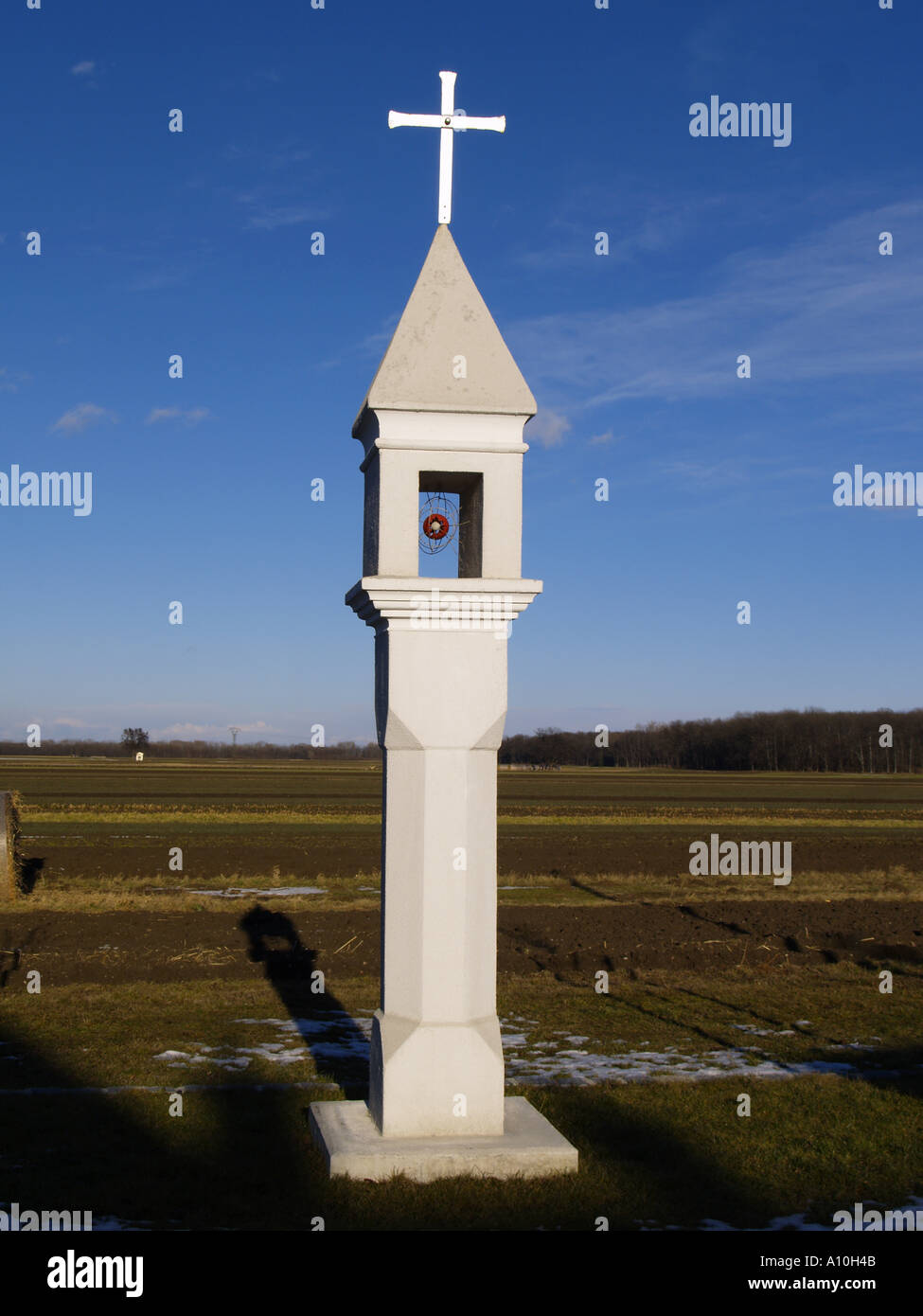 cross, small chapel Stock Photo - Alamy
