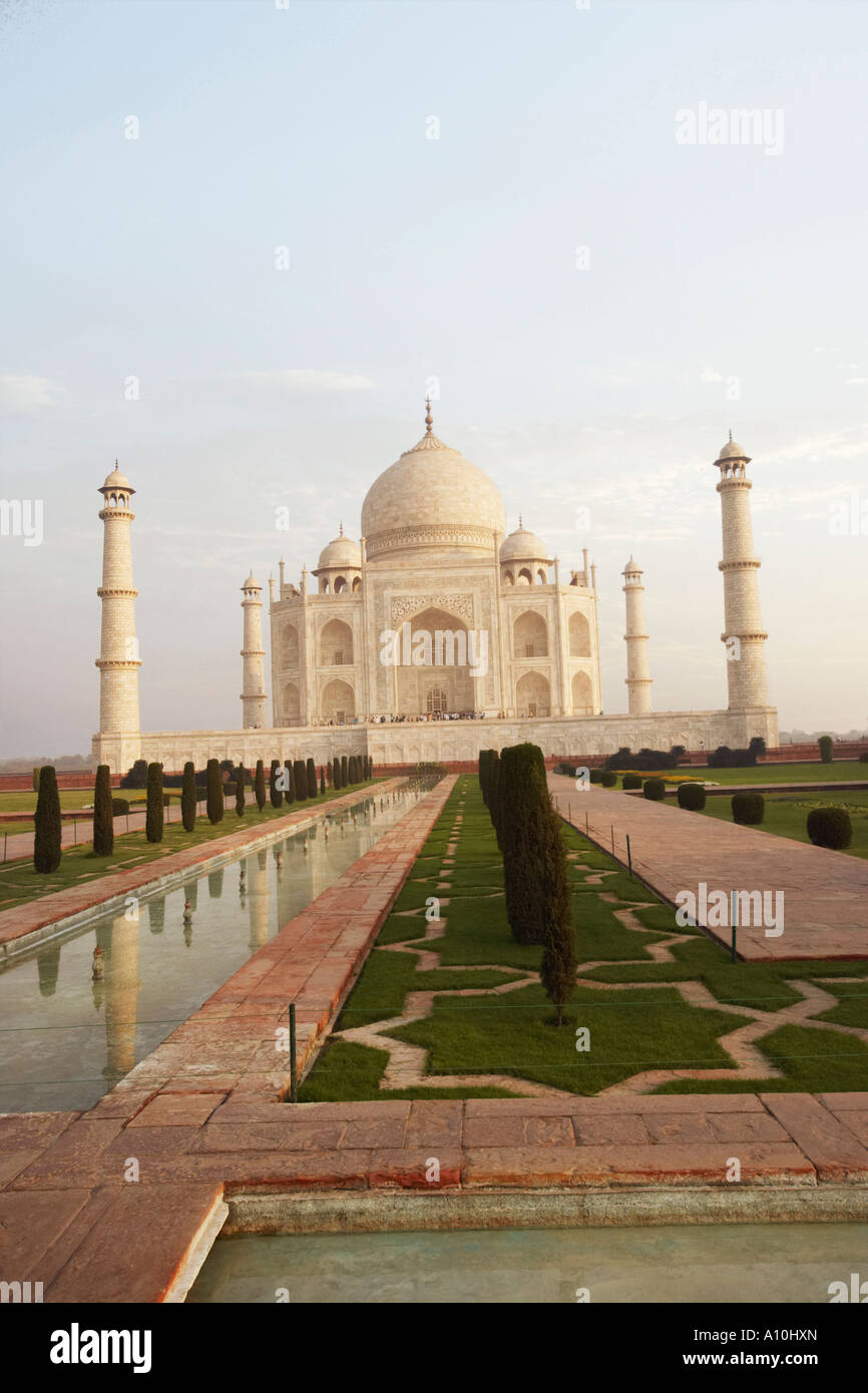 Facade of a mausoleum, Taj Mahal, Agra, Uttar Pradesh, India Stock ...