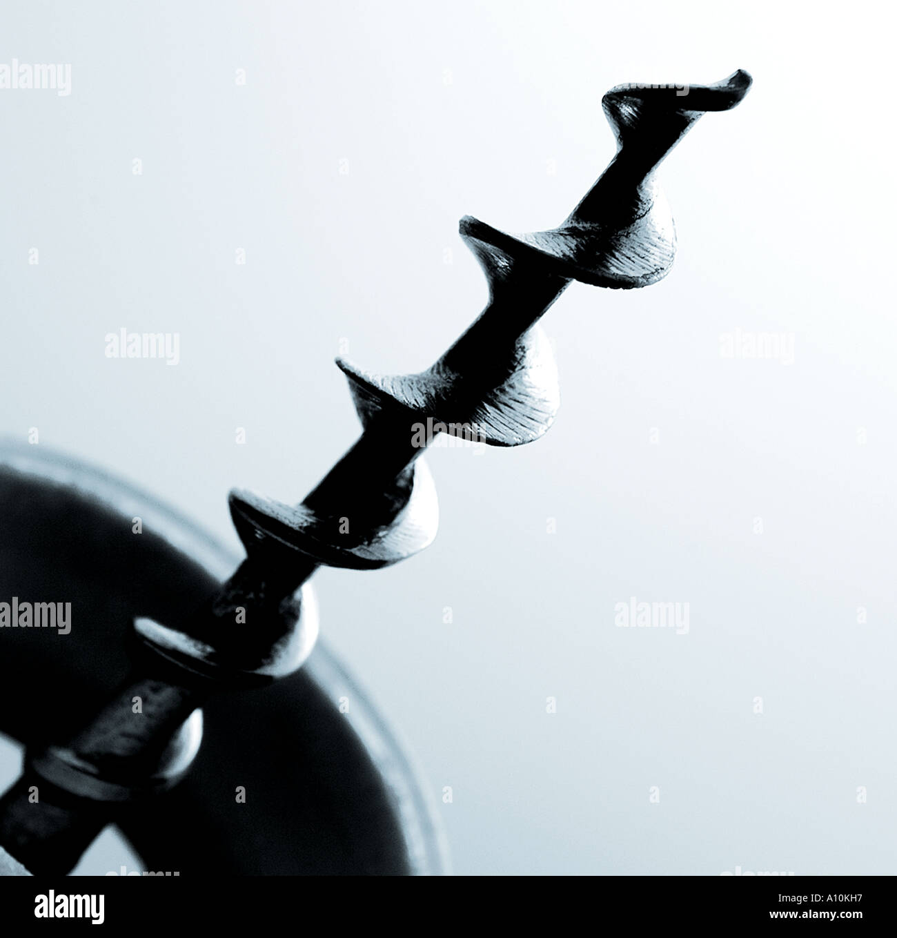Open spiral corkscrews hi-res stock photography and images - Alamy