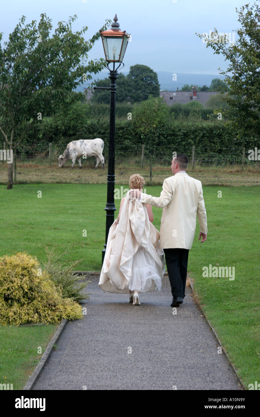 A moment of reflection after the wedding Stock Photo - Alamy