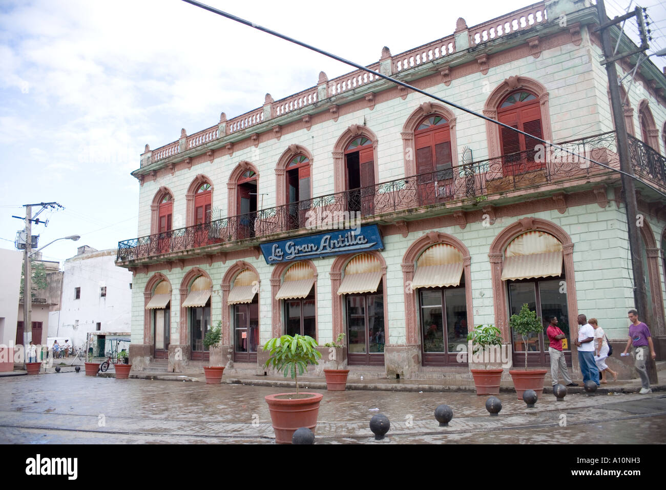The Gran Hotel Camaguey, Cuba Stock Photo - Alamy